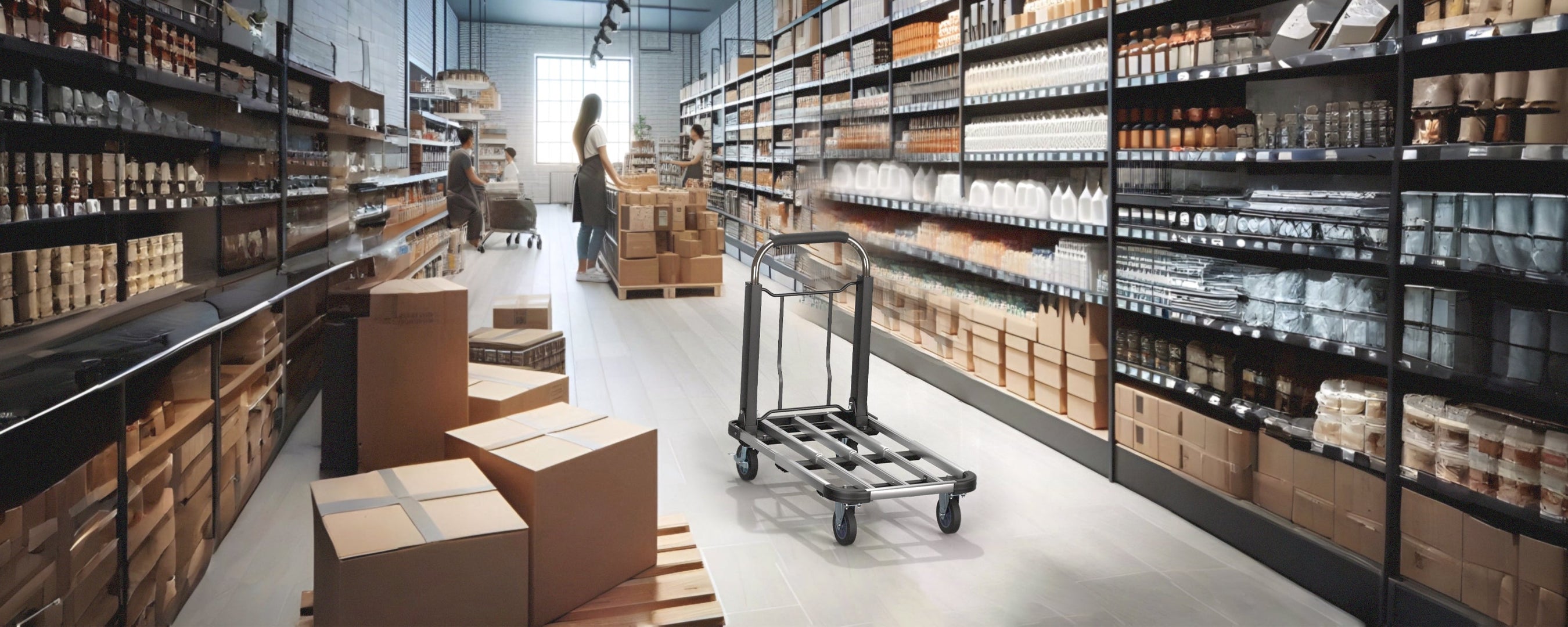 Buy Extendable Platform Hand Trolley Online | Best Price