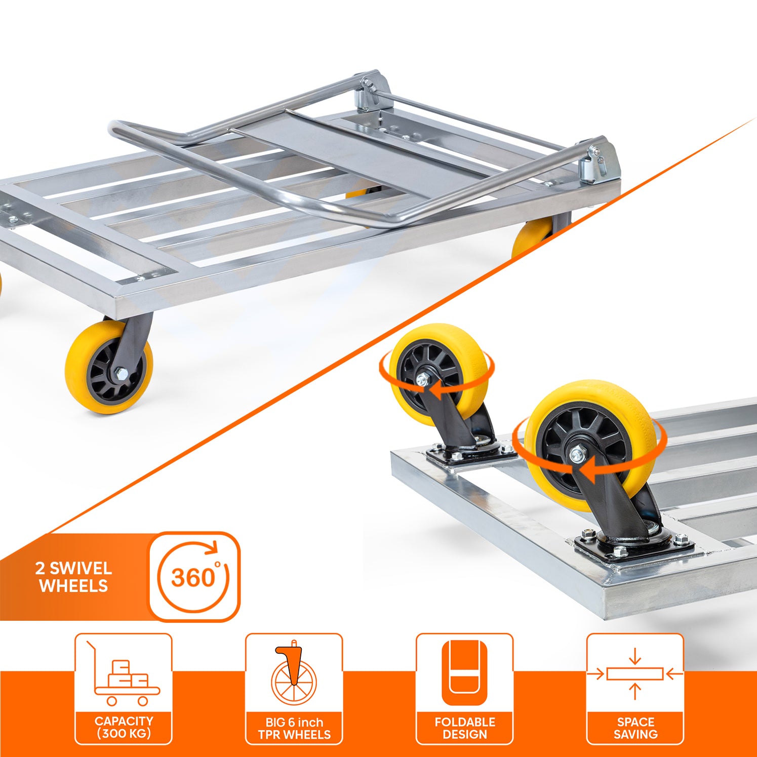 Buy Material Handling Platform Trolley Online | Corvids India