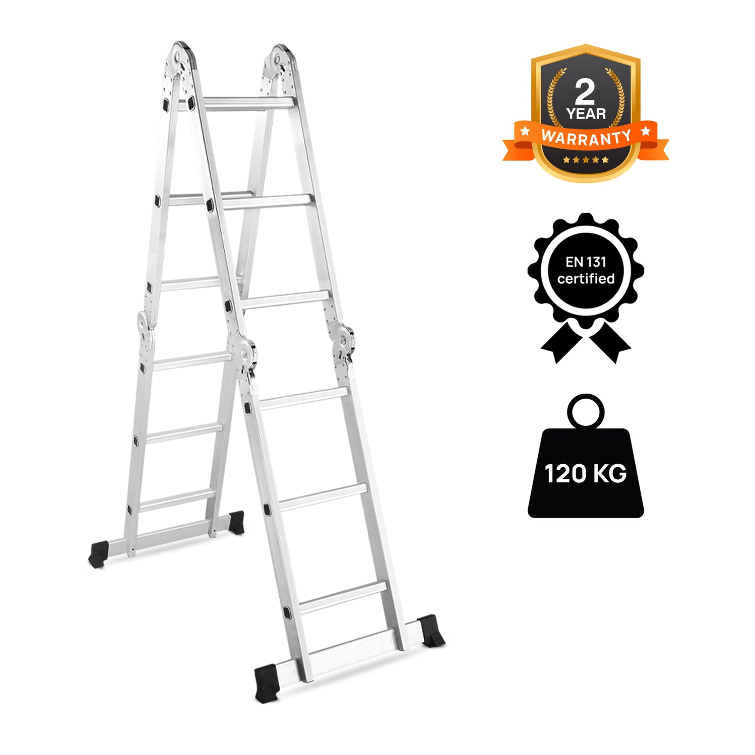 Buy 12 Ft Aluminium Multipurpose Super Ladder | 2-Year Warranty