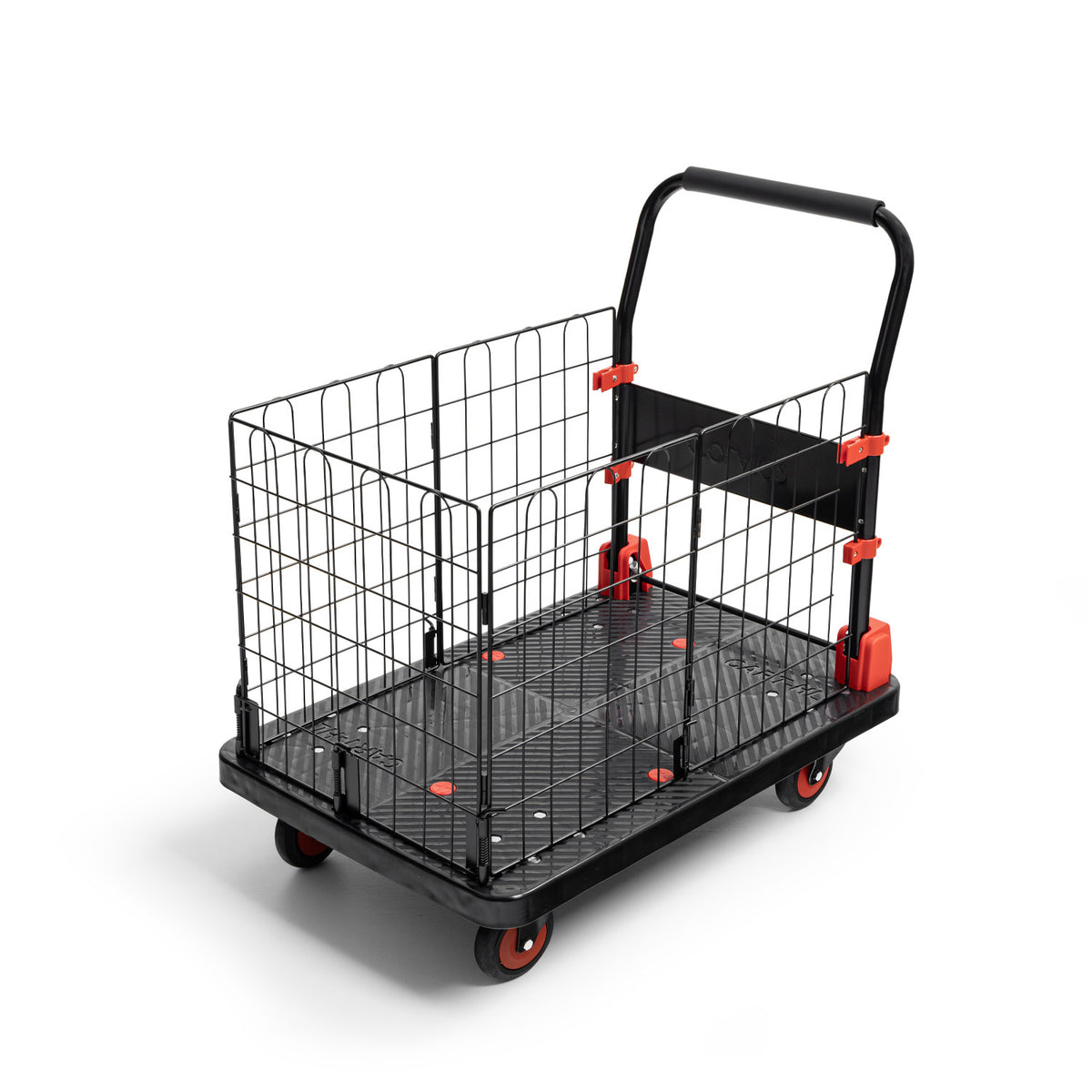 Corvids 300 Kg Platform Trolley with Basket Cage | Shop Online