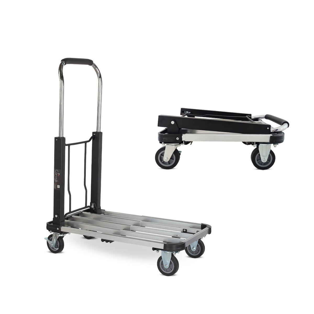 Buy 150 Kg Aluminium Extendable Hand Platform Trolley Online | Corvids ...