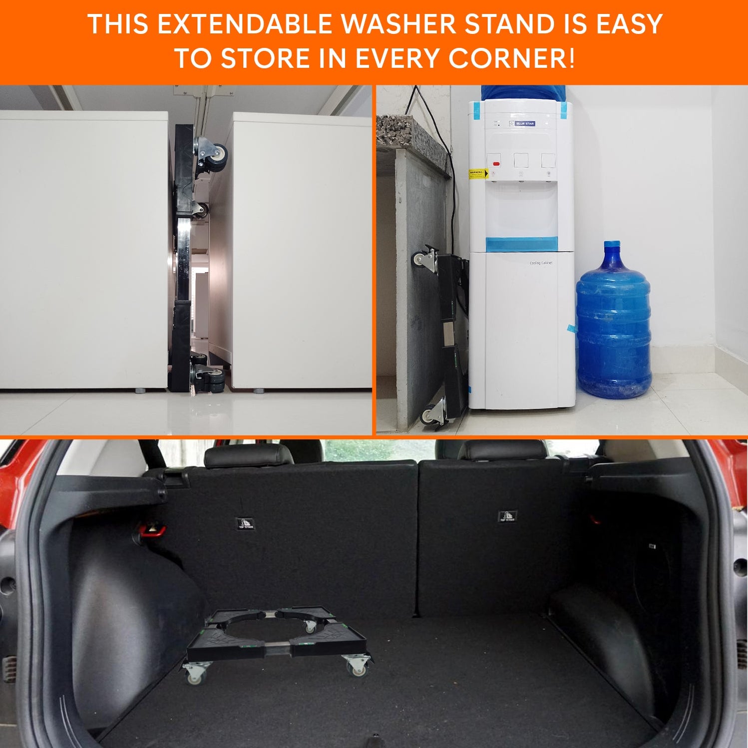Buy 150 Kg Heavy-Duty Stainless Steel Modern Washer Stand Online